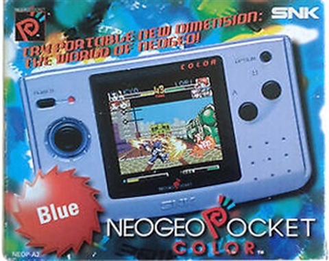 SNK Neo Geo Pocket Color Console, Blue, Boxed - CeX (UK): - Buy, Sell ...