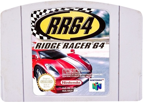 Ridge Racer 64, Unboxed - CeX (UK): - Buy, Sell, Donate