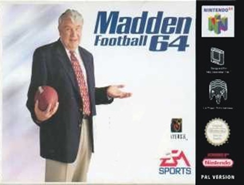 Madden Football 64, w/o Manual, Boxed - CeX (UK): - Buy, Sell, Donate