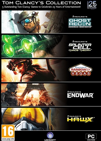 Tom Clancy Collection (5 game pack, incl) - CeX (UK): - Buy, Sell, Donate