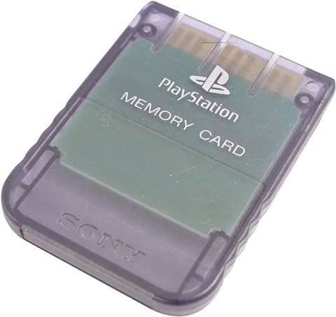 Sony Playstation Official Memory Card, Slate Grey - CeX (UK): - Buy ...