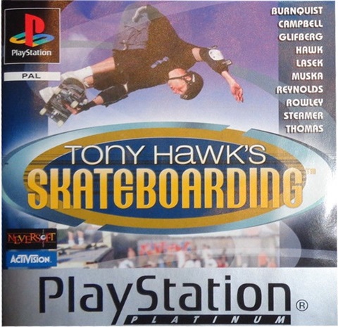 Tony Hawk's Skateboarding, Platinum Ed., w/ Manual, Boxed - CeX (UK ...