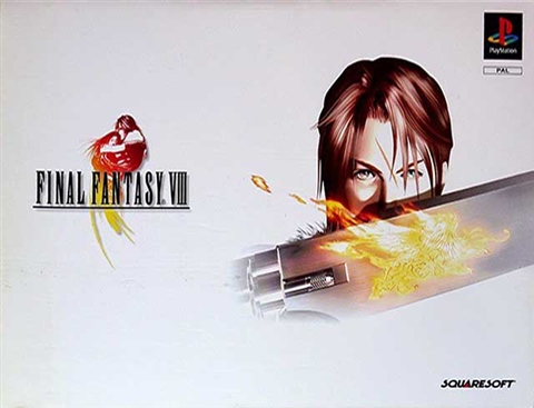 Final Fantasy VIII Ltd Ed. T-Shirt/6 Stickers/Memory Card/Poster, Mint ...