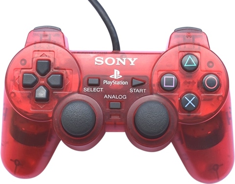 PS2 Official DualShock 2 Clear Yellow Controller, B - CeX (UK): - Buy ...