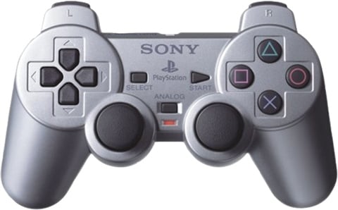 PS2 Official DualShock 2 Silver Controller, C - CeX (UK): - Buy, Sell ...