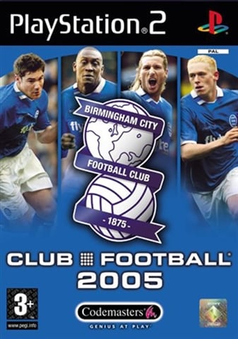 Codemasters Club Football 2005 (Any Club - CeX (UK): - Buy, Sell, Donate