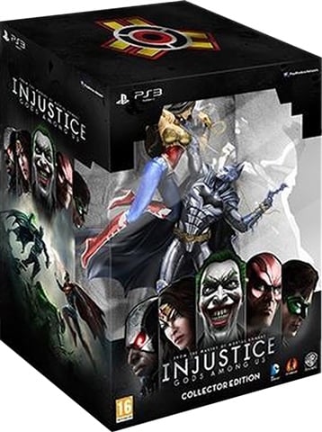 Injustice: Gods Among Us Collector's Ed. w/Statue & Comic (No DLC ...