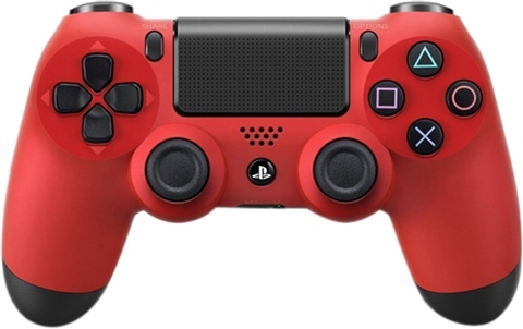 PS4 Official DualShock 4 Red Controller, A - CeX (UK): - Buy, Sell, Donate