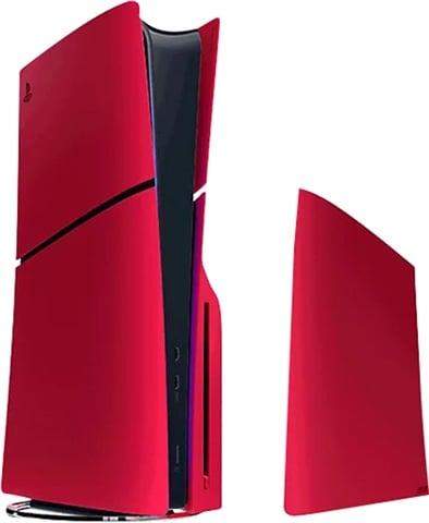 PS5 Slim Official Disc/Digital Edition Covers x5, Volcanic Red - CeX ...