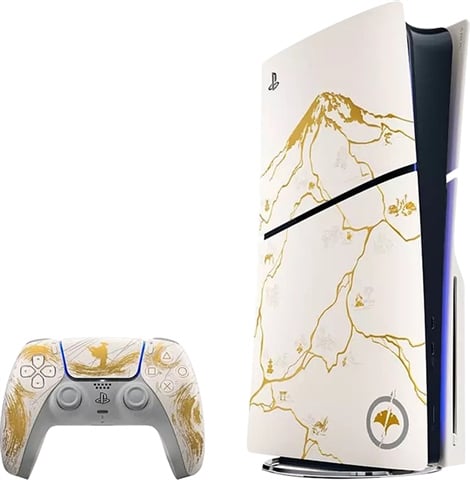 Playstation 5 Slim Console, 1TB, Ghost of Yotei Gold, Unboxed - CeX (UK ...