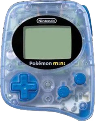 Pokemon mini Console (US), Wooper Blue, W/O Pokemon Party, Unboxed ...