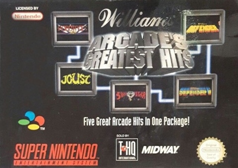 Williams Arcade's Greatest Hits, w/ Manual, Boxed - CeX (UK): - Buy ...