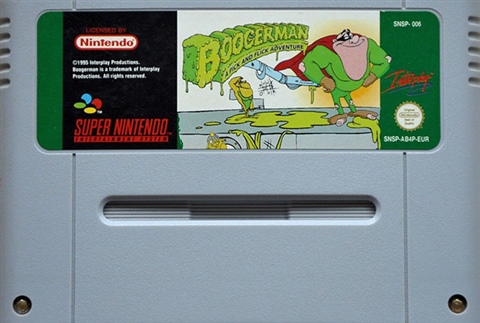 Boogerman - A Pick And Flick Adventure, Unboxed - CeX (UK): - Buy, Sell ...