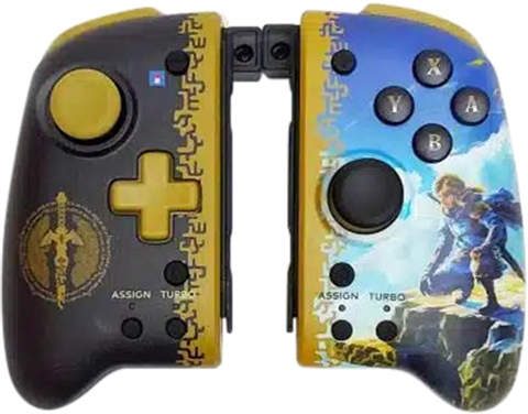 Hori Nintendo Switch Split Pad Pro (L+R) Pokemon Black/Gold - CeX (UK ...