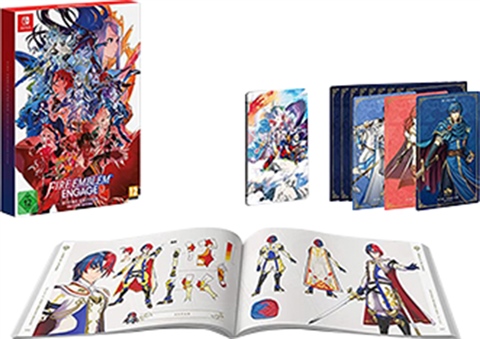 Fire Emblem Engage Divine Ed. w/Artbook, Art Cards & Steelbook - CeX ...