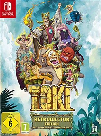 Toki Retrollector Ed. w/Arcade Machine, Prints & Comic - CeX (UK ...