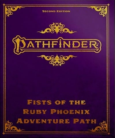 Pathfinder 2e: Fists of the Ruby Phoenix Adventure Path Special Edition ...