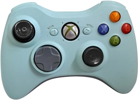 X360 Official Wireless Pad - Light Blue, C - CeX (UK): - Buy, Sell, Donate