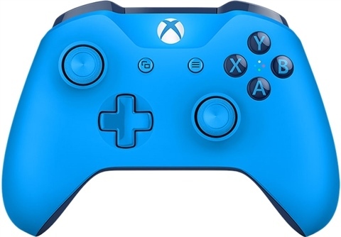 Official Xbox One 2016 Blue Vortex Wireless Controller, A - CeX (UK ...
