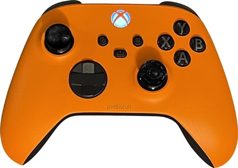 Official Xbox One Zest Orange Design Lab Controller, C - CeX (UK ...