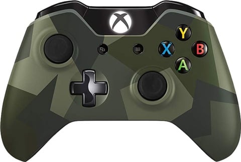 Official Xbox One Military Green Forces Design Lab Controller, C - CeX ...