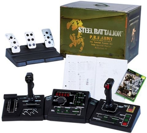 Steel Battalion, w/Controller, Outer-Box, Innards, + Manual, Boxed ...