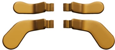 Official Xbox Elite Design Lab Soft Orange Paddle Pack (4 Paddles ...