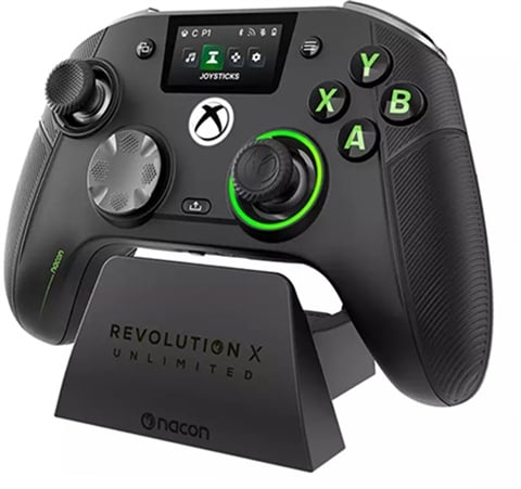 Nacon Revolution X Unlimited Wireless Controller w/Case & All Parts, B ...
