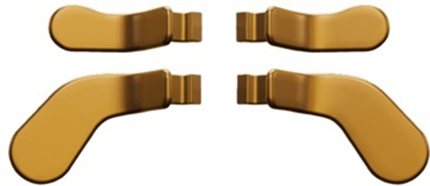 Official Xbox Elite Design Lab Soft Orange Paddle Pack (4 Paddles), B ...