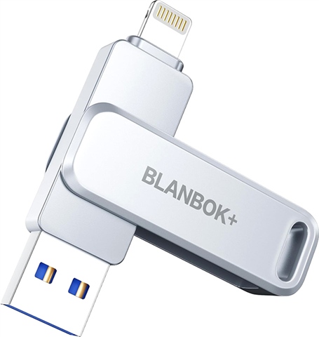 Blankok Plus MFI 256GB USB Memory Stick USB A/Lightning - CeX (UK ...