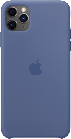 Apple iPhone 11 Pro Max Silicone Case - Linen Blue - CeX (UK): - Buy ...