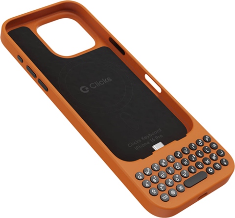 Clicks Keyboard Case for iPhone 16 Pro - Spice - CeX (UK): - Buy, Sell ...