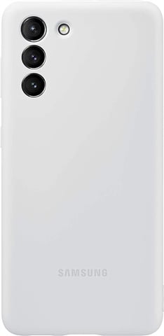 Official Samsung Galaxy S21 Plus Silicone Cover - Light Gray - CeX (UK ...