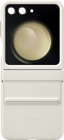 Samsung Galaxy Z Flip5 Flap Eco-Leather Case - Cream - CeX (UK): - Buy ...