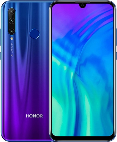 Honor 20 Lite Dual Sim (4GB+128GB) Phantom Blue, Unlocked C - CeX (UK ...