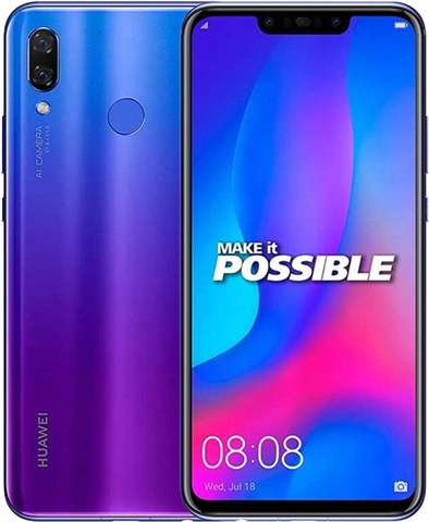 Huawei Nova 3 Dual Sim (4GB+128GB) Iris Purple, Unlocked B - CeX (UK ...