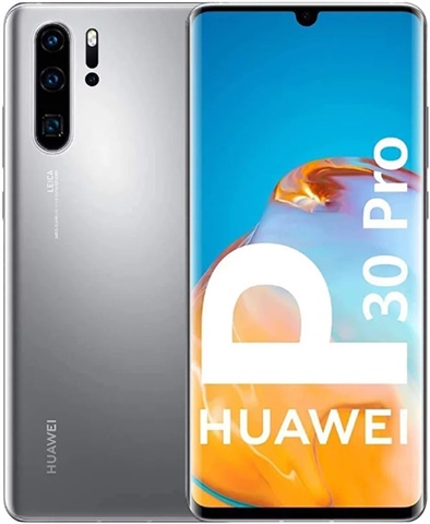 Huawei P30 Pro Dual Sim 8GB+128GB Silver Frost, Unlocked B - CeX (UK ...