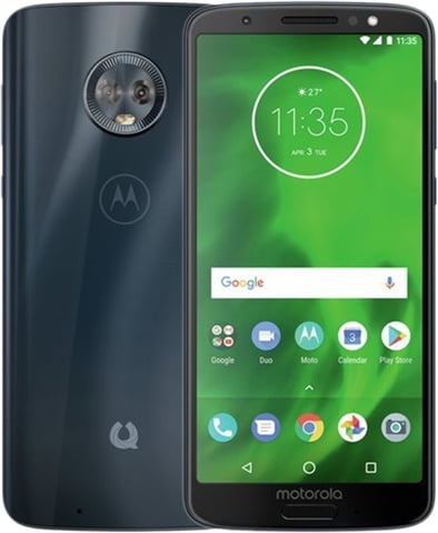 Motorola Moto G6 (XT1925) 32GB Deep Indigo, Unlocked C - CeX (UK ...