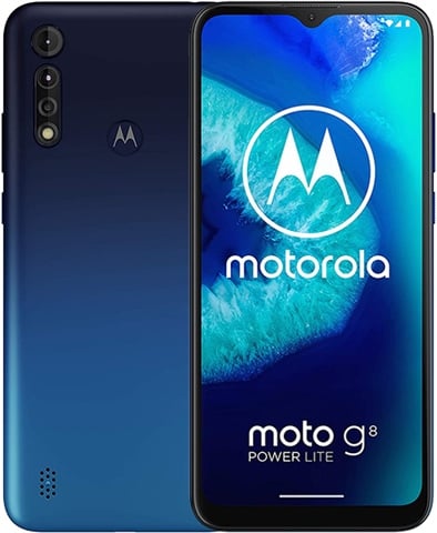 Motorola Moto G8 Power Lite 64GB Royal Blue, Unlocked A - CeX (UK ...