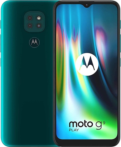 Motorola Moto G9 Play Dual Sim (XT2083-3) 64GB Forest Green, Unlocked C ...