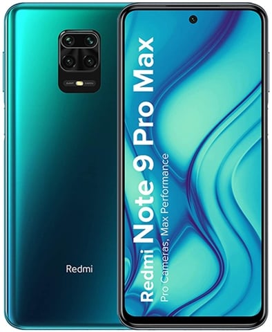 Xiaomi Redmi Note 9 Pro Max 128GB Aurora Blue, Unlocked B - CeX (UK ...
