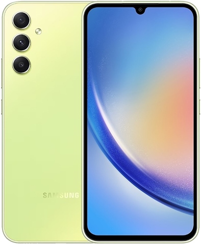 Samsung Galaxy A34 5G Dual Sim (8GB+128GB) Awesome Lime, Unlocked A ...