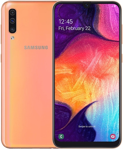 Samsung Galaxy A50 Dual Sim (4GB+128GB) Coral, Unlocked C - CeX (UK ...