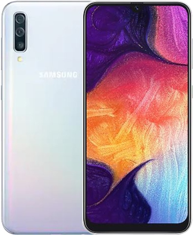 Samsung Galaxy A50 Dual Sim (4GB+128GB) White, Unlocked A - CeX (UK ...