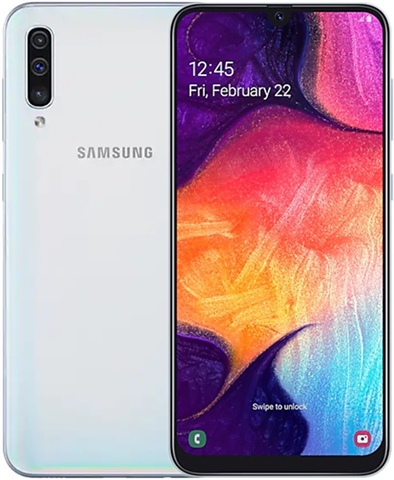 Samsung Galaxy A50 Dual Sim (4GB+128GB) White, Unlocked C - CeX (UK ...