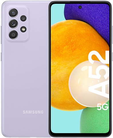Samsung Galaxy A52 5G (6GB+128GB) Awesome Violet, Unlocked C - CeX (UK ...