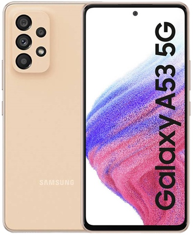 Samsung Galaxy A53 5G Dual Sim (6GB+128GB) Awesome Peach, Unlocked B ...