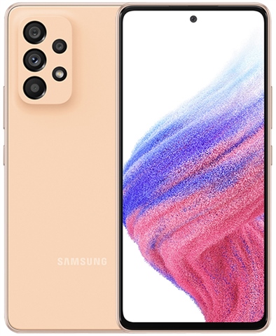 Samsung Galaxy A53 5G Dual Sim (6GB+128GB) Awesome Peach, Unlocked C ...