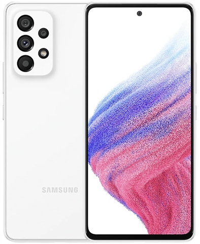 Samsung Galaxy A53 5G Dual Sim (6GB+128GB) Awesome White, Unlocked B ...