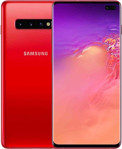 Samsung Galaxy S10 Plus Dual Sim 128GB Cardinal Red, EE B - CeX (UK ...